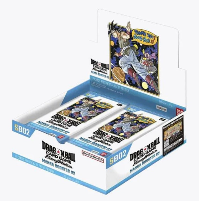 DRAGON BALL TCG FUSION WORLD MANGA BOOSTER PACK 02 SB02 Coleccionable ...