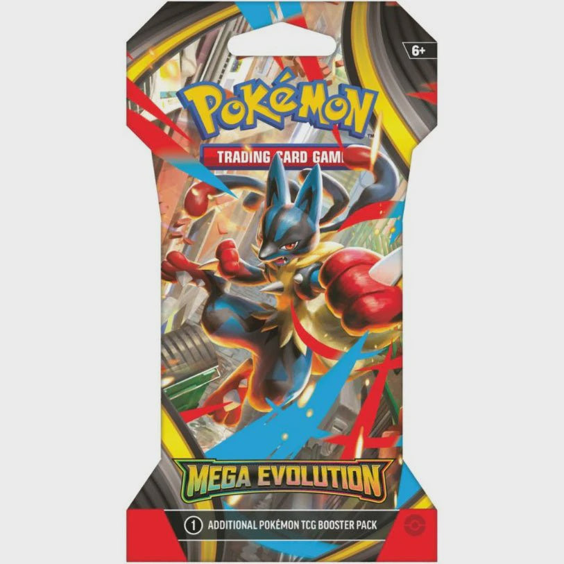 POKEMON TCG MEGA EVOLUTION SLEEVED BOOSTER INGLES Coleccionable en ...