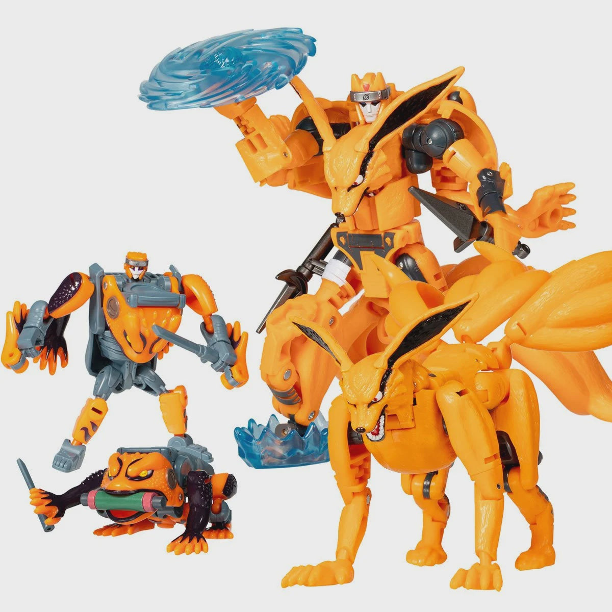 Transformers Collaborative Naruto Shippuden Kurama and Gamakichi ...